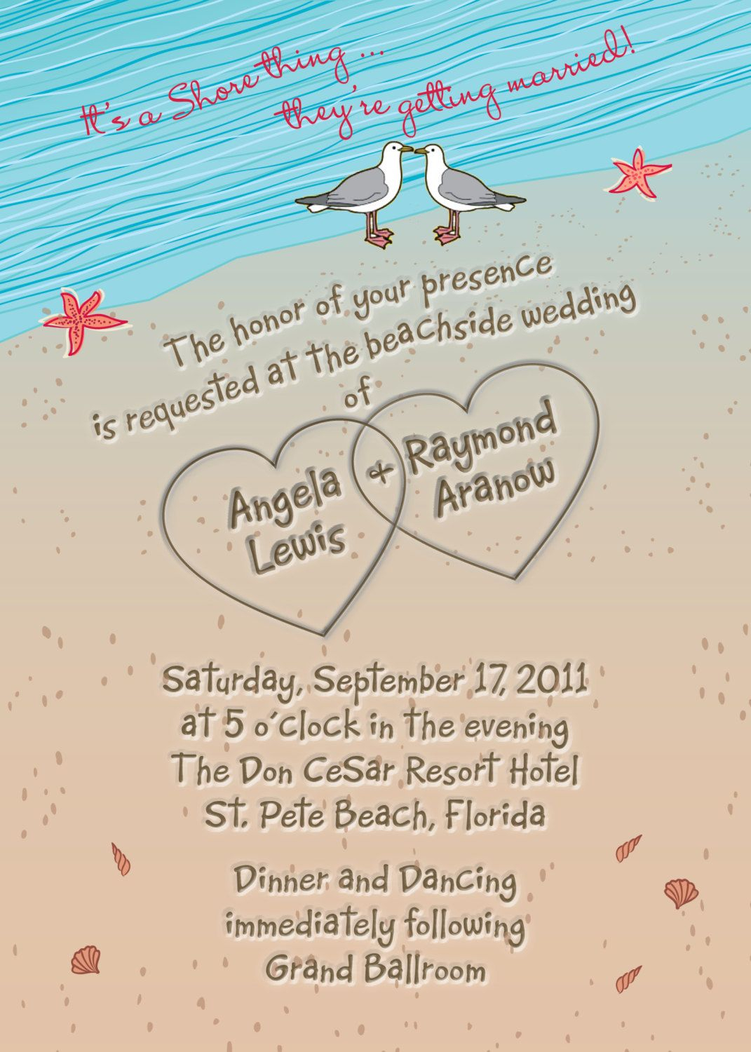 30+ Creative Picture of Beach Wedding Invitation Wording - denchaihosp.com
