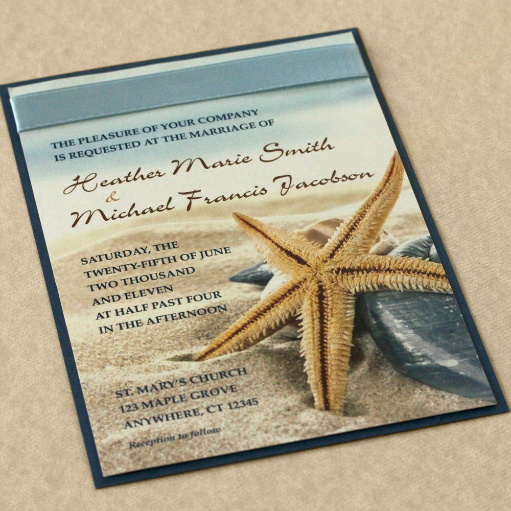 30+ Creative Picture of Beach Wedding Invitation Wording - denchaihosp.com