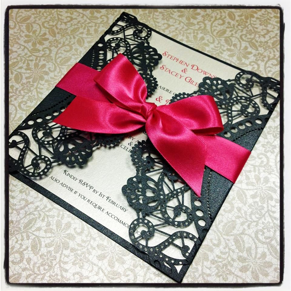 30+ Great Image of Black And Red Wedding Invitations - denchaihosp.com