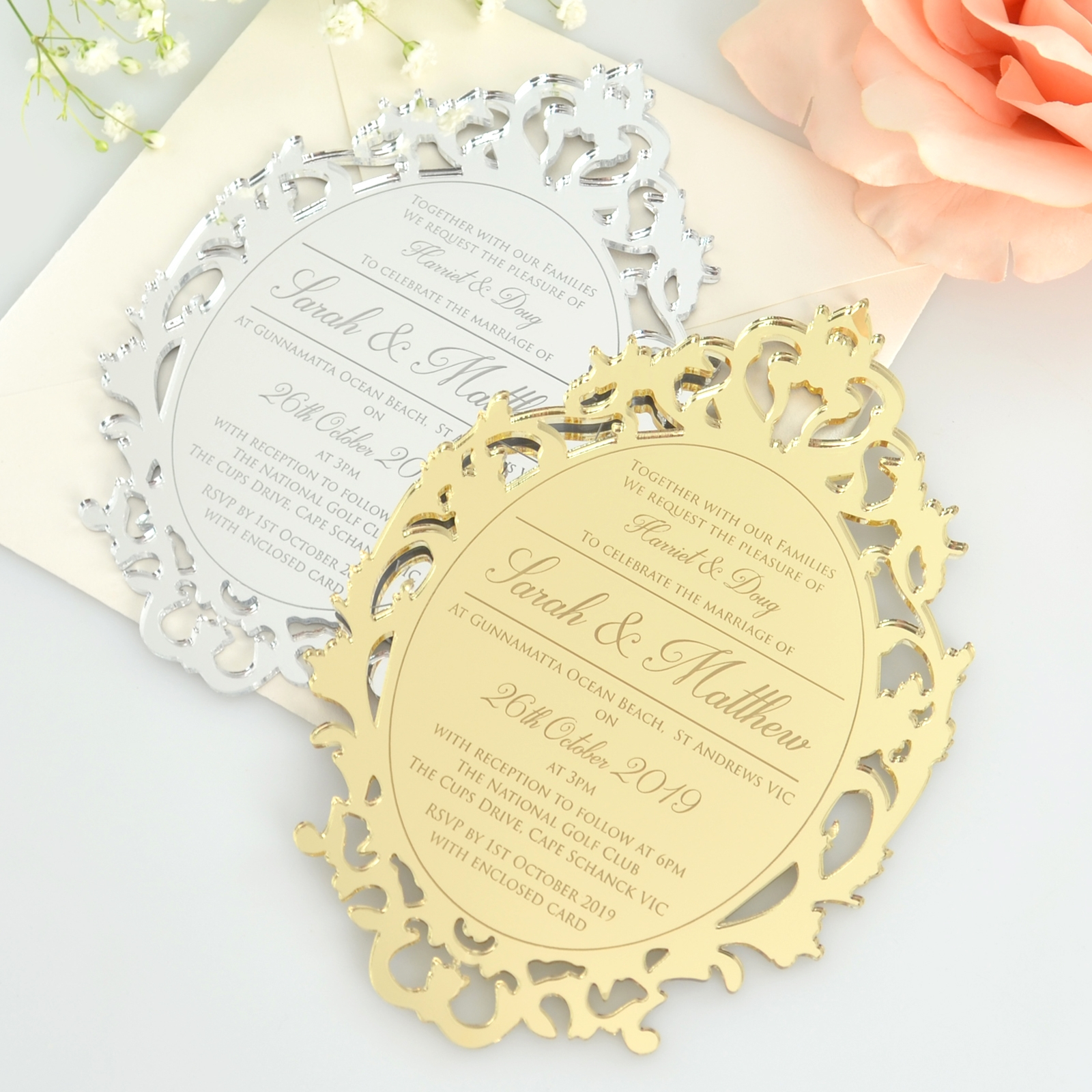 27+ Pretty Image of Customized Wedding Invitations - denchaihosp.com