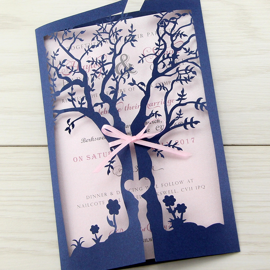 32+ Beautiful Photo of Laser Cut Wedding Invitations Diy - denchaihosp.com