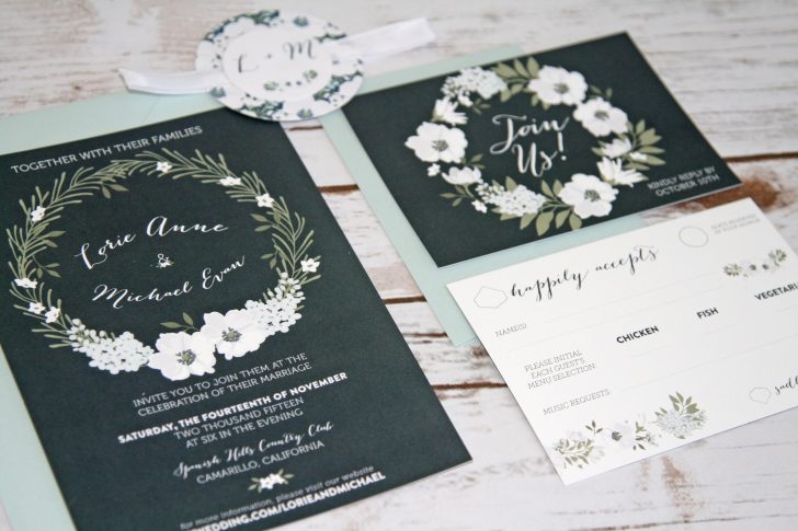 32+ Amazing Photo of Print At Home Wedding Invitations - denchaihosp.com