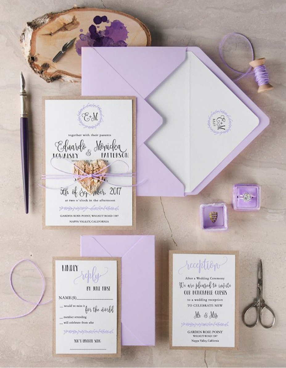 25+ Inspiration Image of Rustic Wedding Invitation Kits - denchaihosp.com