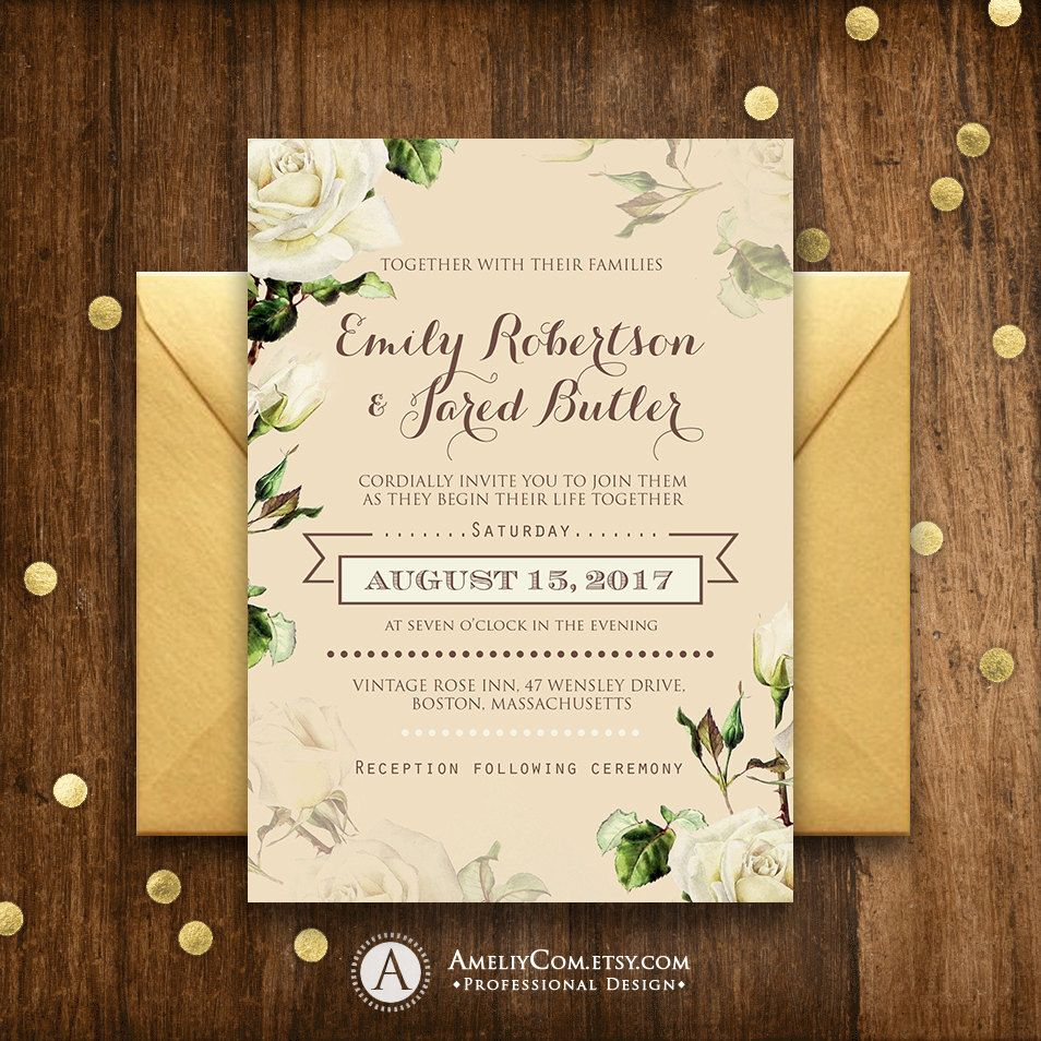 24+ Best Picture of Rustic Wedding Invitations Templates - denchaihosp.com