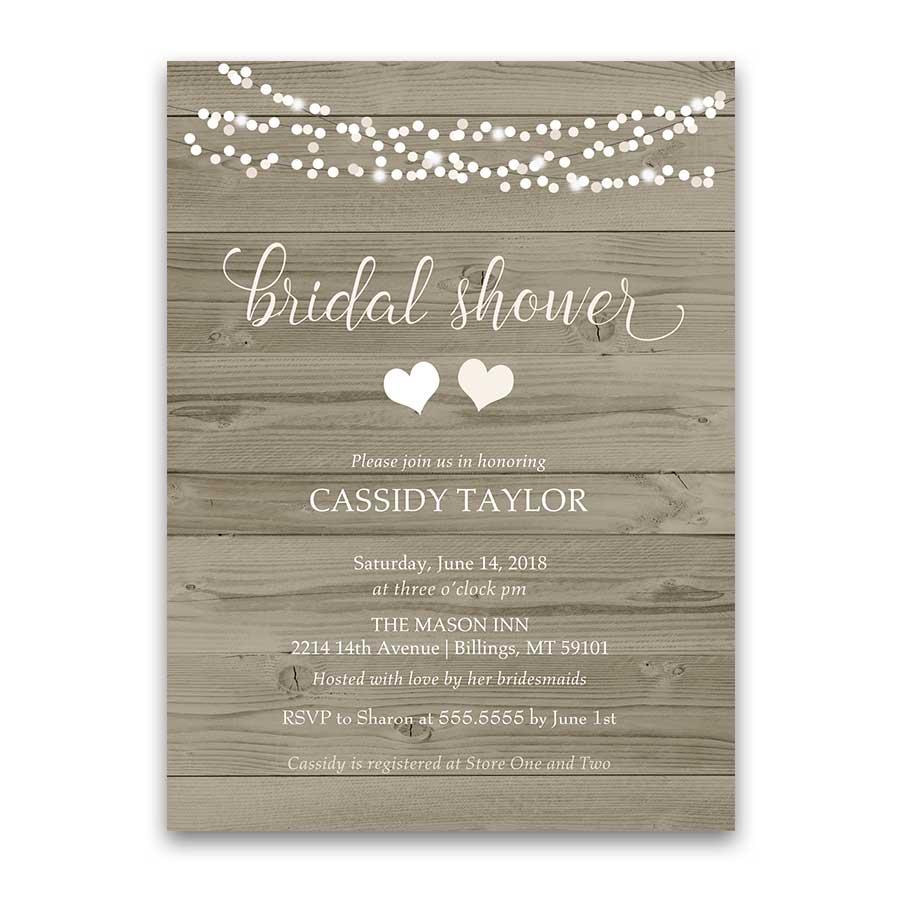 30+ Great Photo of Rustic Wedding Shower Invitations - denchaihosp.com
