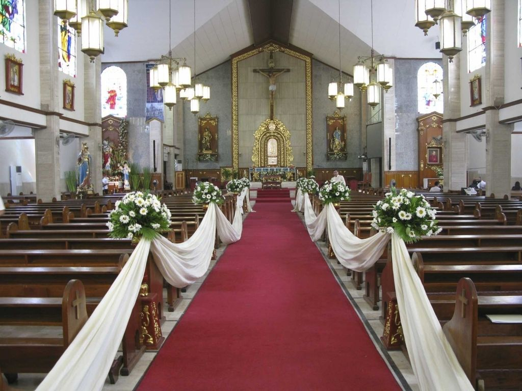 24+ Elegant Photo of Simple Church Wedding Decorations - denchaihosp.com