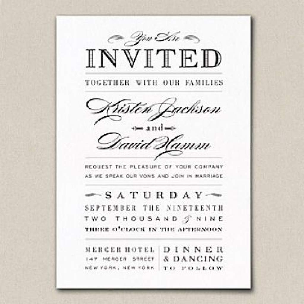 25+ Elegant Picture of Unique Wedding Invitation Wording - denchaihosp.com