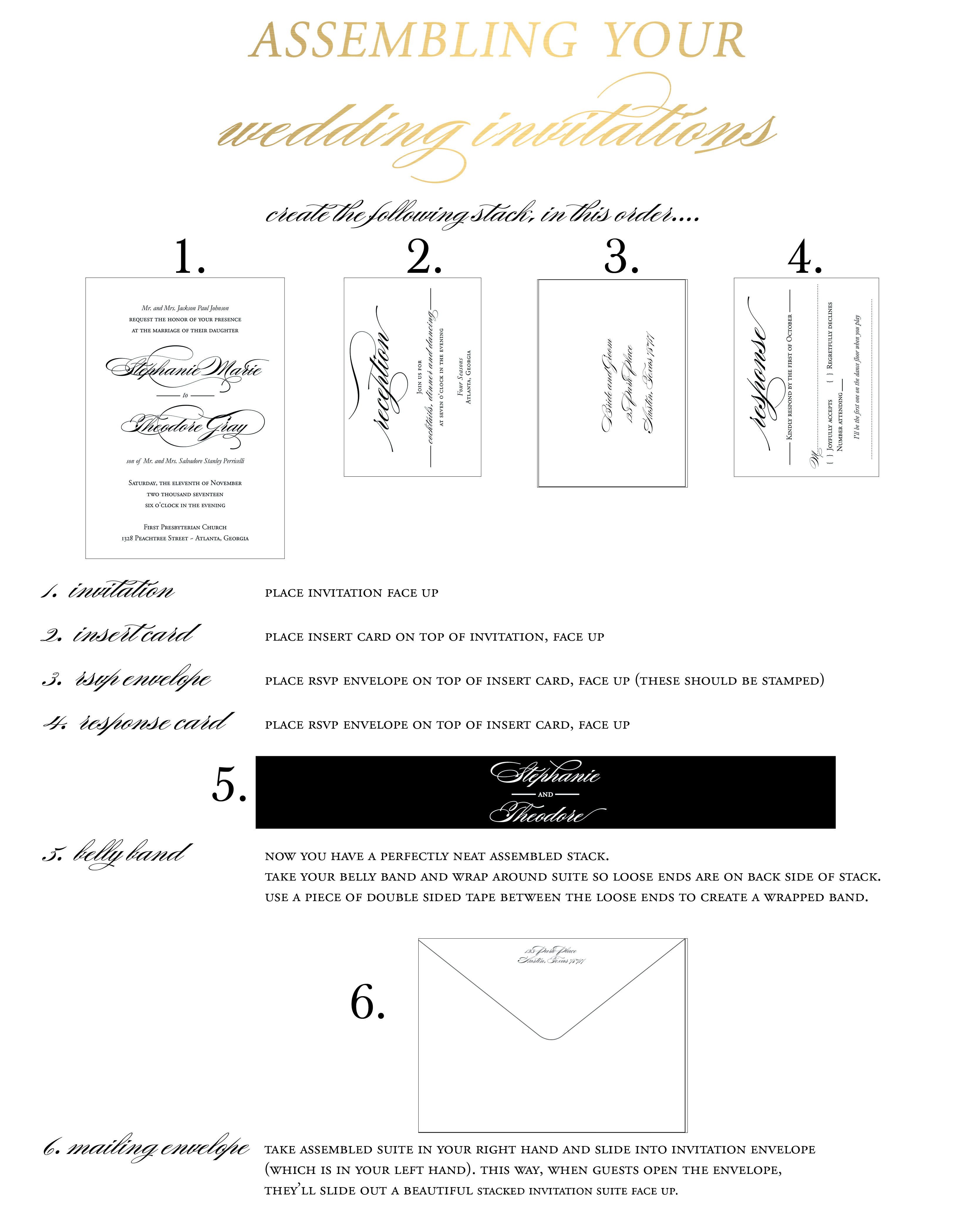 32+ Inspired Picture of Wedding Invitation Assembly - denchaihosp.com