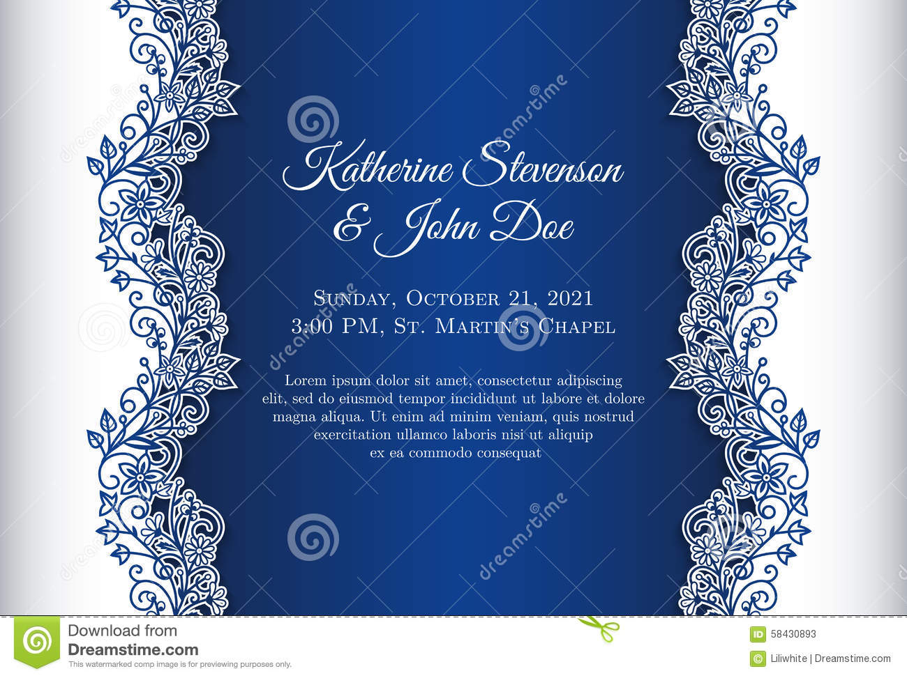 24+ Excellent Image of Wedding Invitation Background Blue - denchaihosp.com