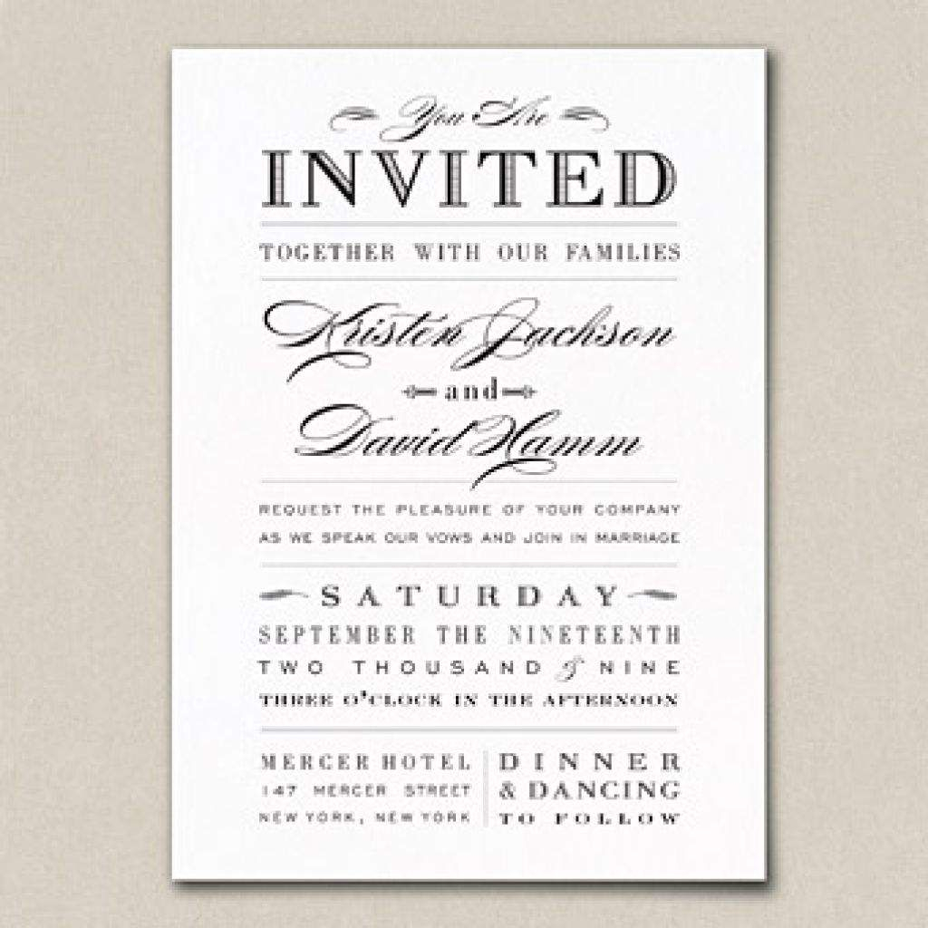 25+ Inspired Picture of Wedding Invitation Examples - denchaihosp.com