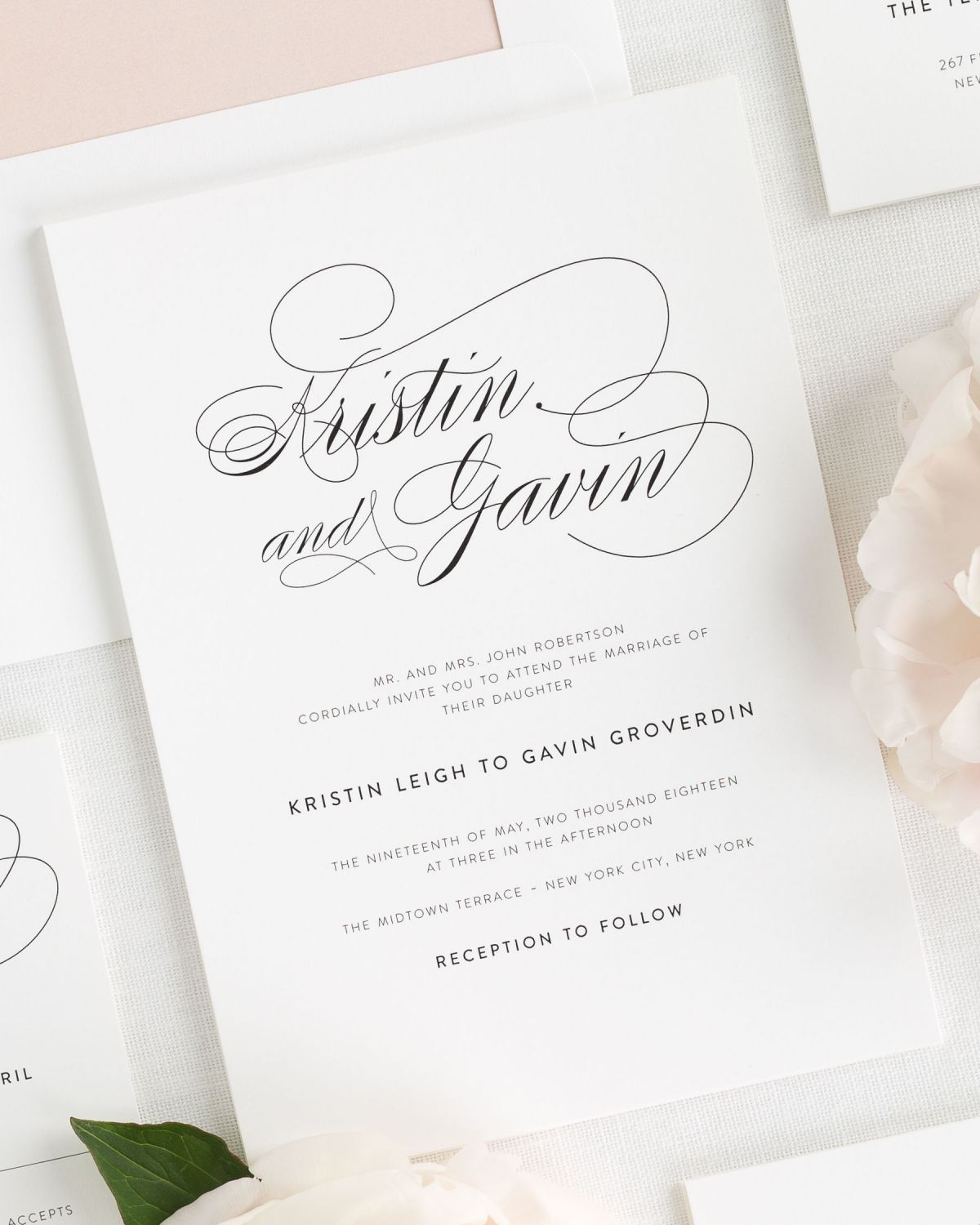 25+ Inspired Picture of Wedding Invitation Examples - denchaihosp.com