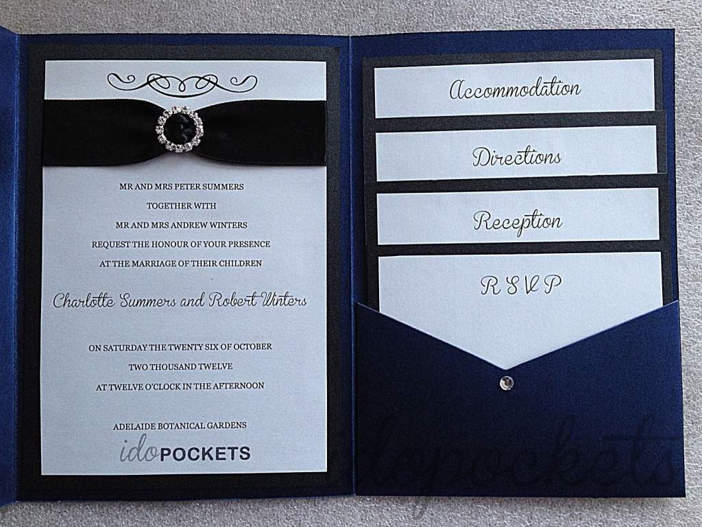 32+ Brilliant Picture of Wedding Invitation Folders - denchaihosp.com