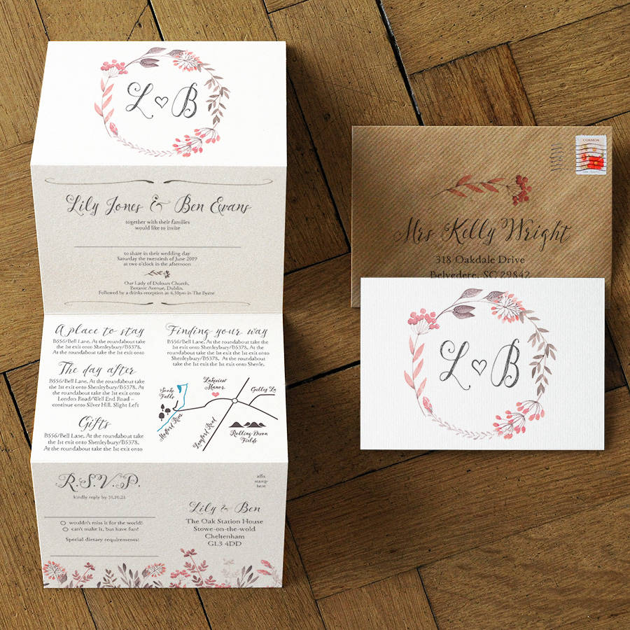 25+ Pretty Picture of Wedding Invitation Sets - denchaihosp.com