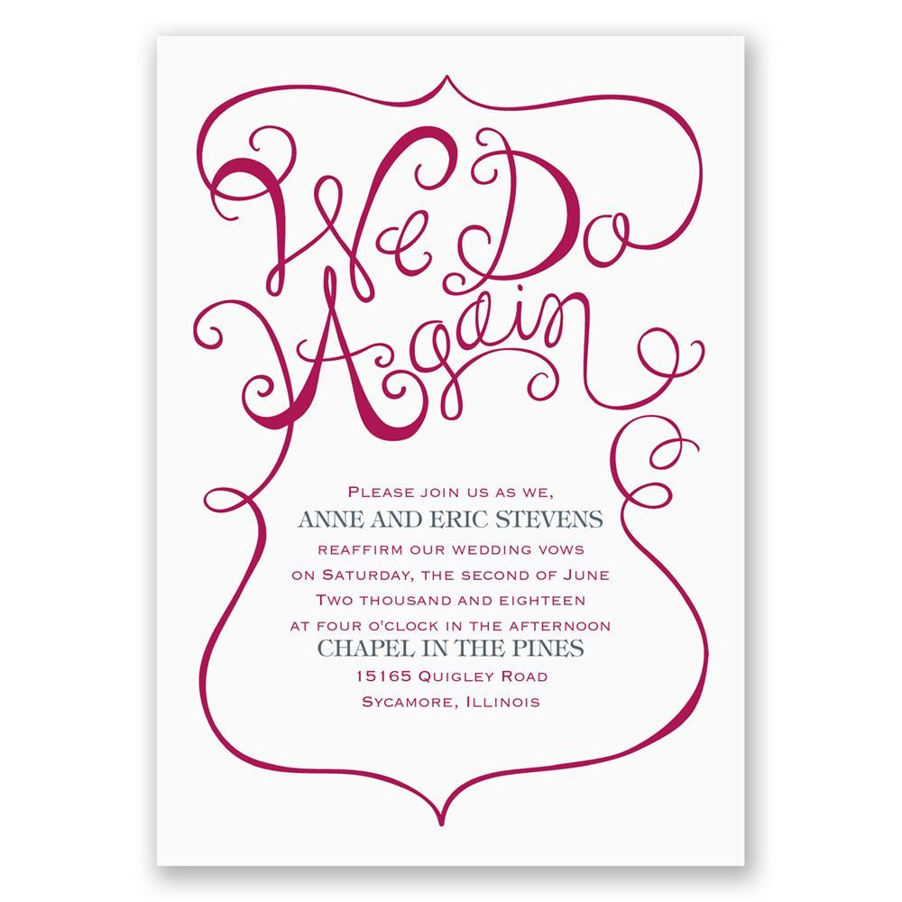 32+ Inspiration Image of Wedding Vow Renewal Invitations - denchaihosp.com