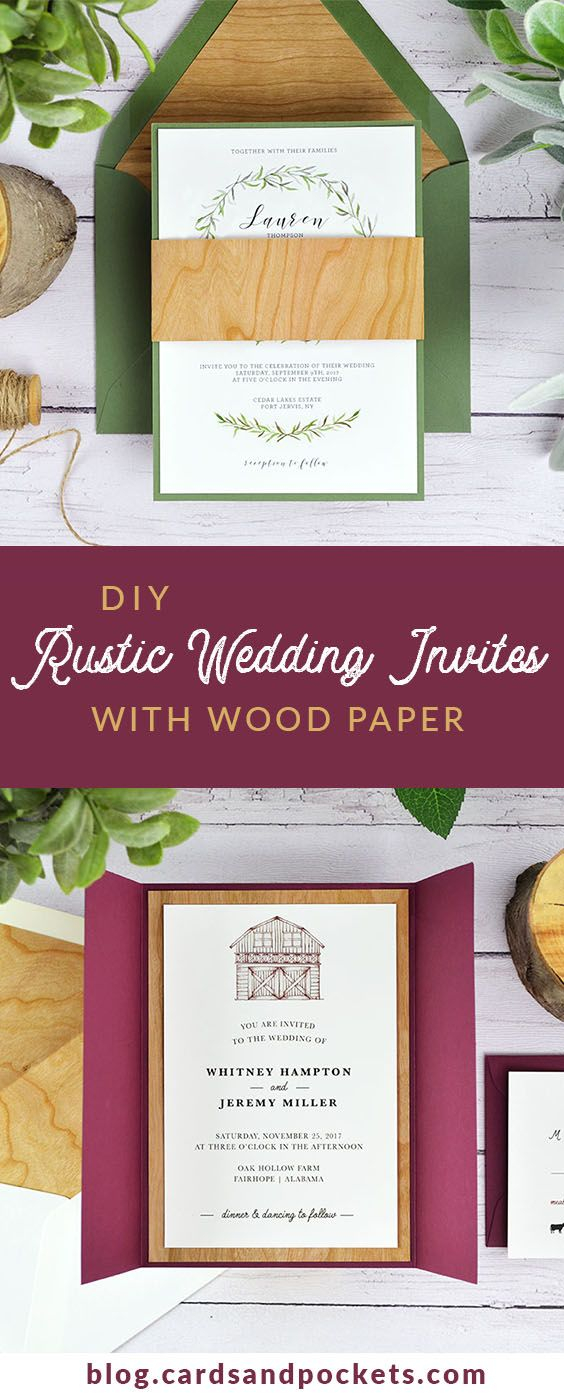 24+ Beautiful Image of Woodsy Wedding Invitations - denchaihosp.com